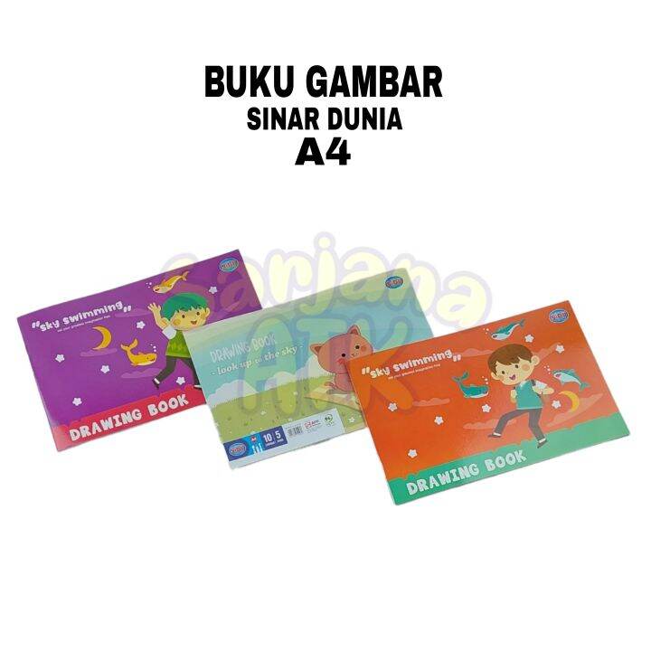 Buku Gambar / Drawing Book A4 Sinar Dunia / SIDU | Lazada Indonesia