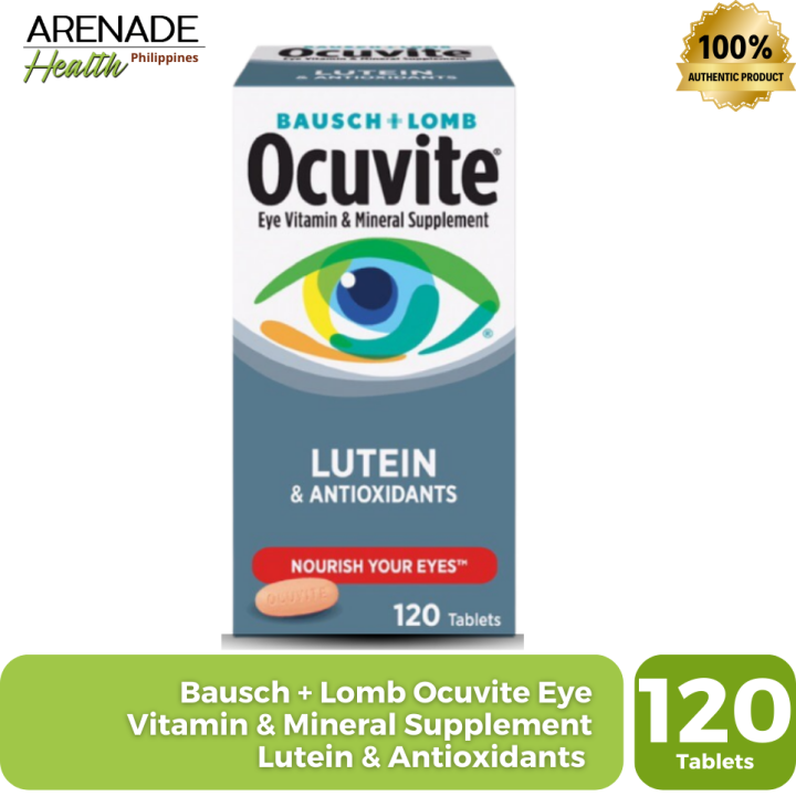 Bausch Lomb Ocuvite Eye Vitamin And Mineral Supplement Lutein