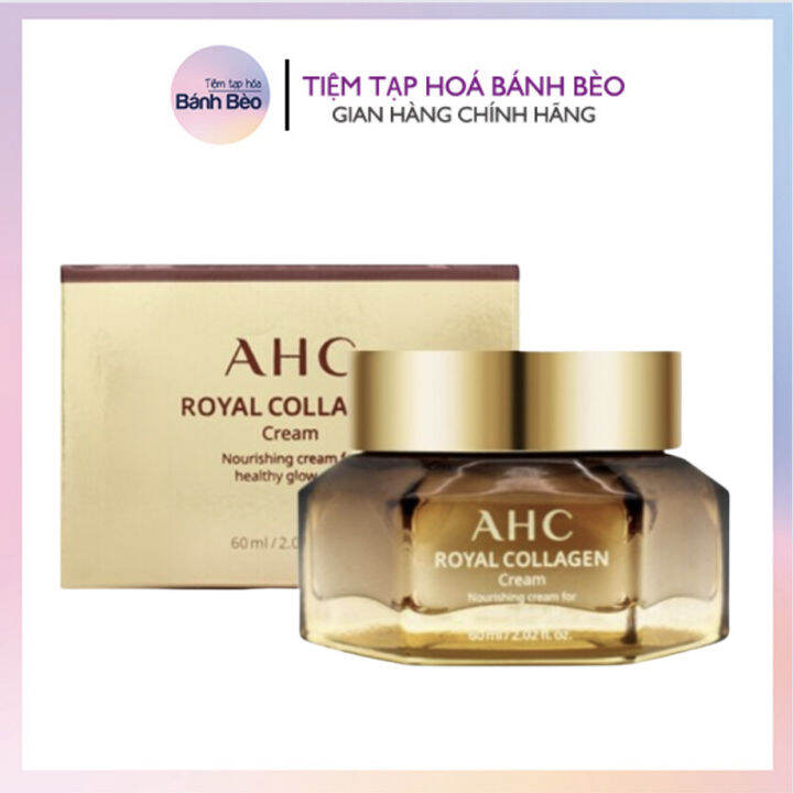 Kem dưỡng ẩm làm sáng mờ nếp nhăn chống lão hoá AHC Royal Collagen Cream 60ml | Lazada.vn