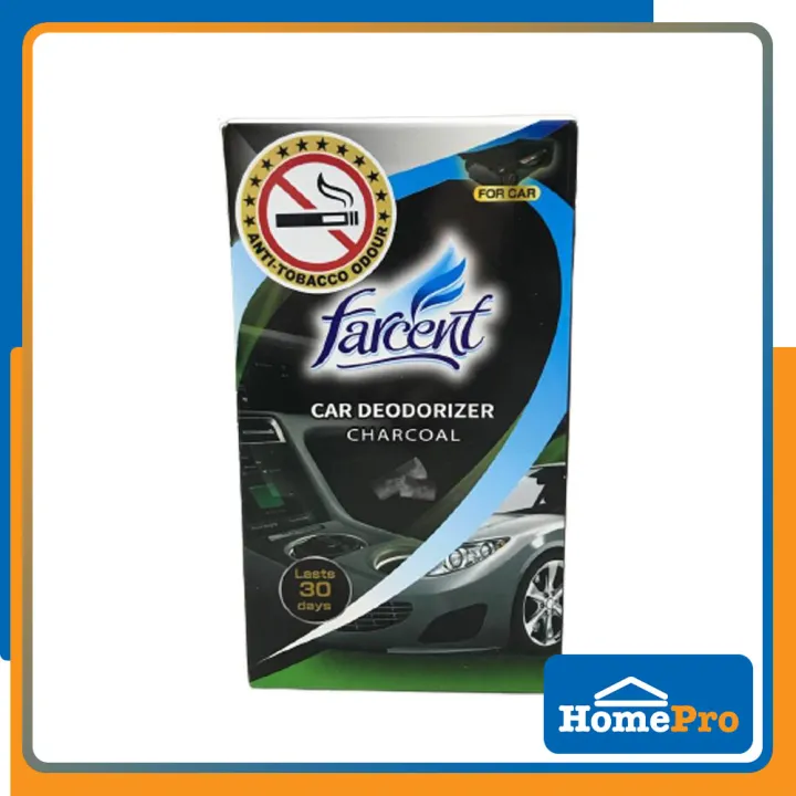 FARCENT Car Deodorizer Charcoal Anti Tobacco Odour 200g | Lazada