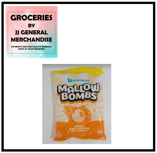 Markenburg Mallow Bombs Mango Explosion 100g | Lazada PH