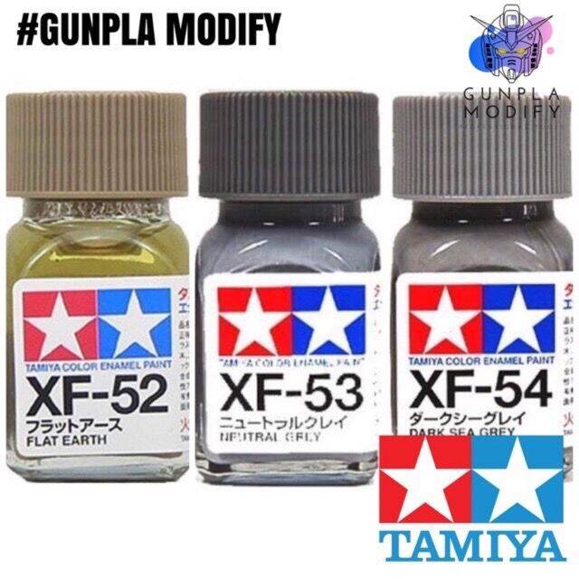 TAMIYA XF52 XF53 XF54 สีสูตรน้ำมัน ชนิดสีด้าน Enamel 10 ml | Lazada.co.th