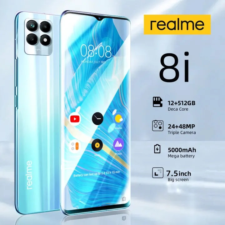 Realme 8i Phone Original Cellphone Sale 12GB 512GB Smartphone 5G Mobile ...