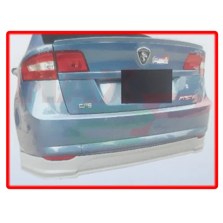 Proton Preve (2013) R-3 Style Rear Back Skirt Skirting Bumper Lower Lip ...