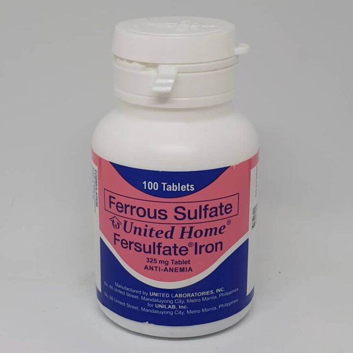 FERROUS SULFATE 100PCS | Lazada