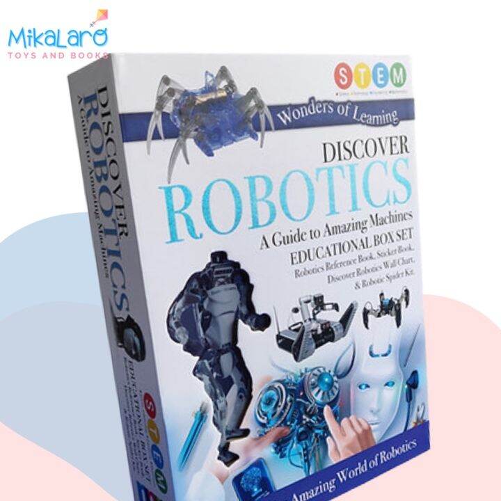 durable Wonders of Learning STEM Box Set- Robotics includes reference ...