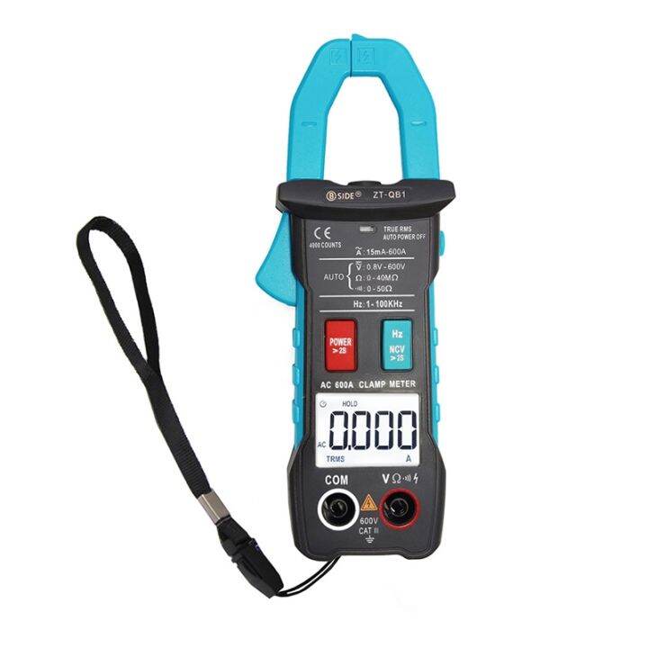 BSIDE ZT-QB1 Digital Clamp Meter Multimeter 600A Current T-RMS Smart ...
