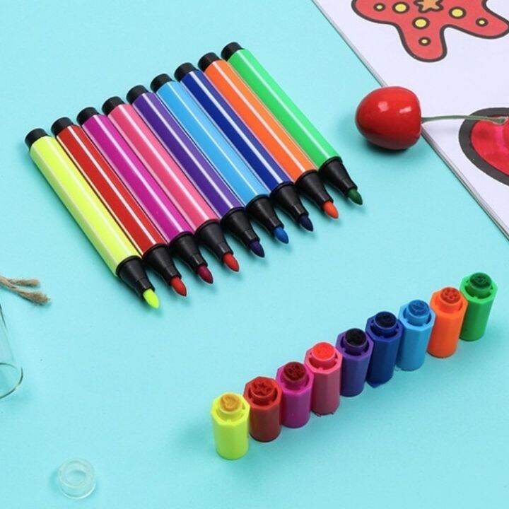 Spidol Stampel 12 Warna | Lazada Indonesia