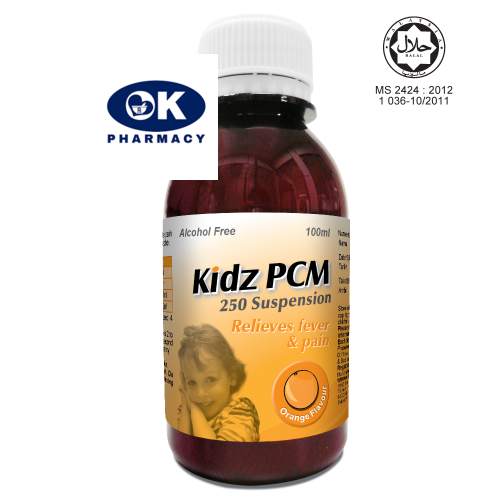 Kidz PCM 250 Suspension Orange Flavour 100ml | Lazada