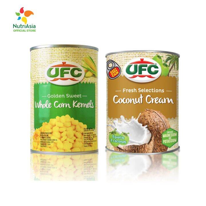 UFC Coconut Cream 400ml and Corn Kernels 425g | Lazada PH