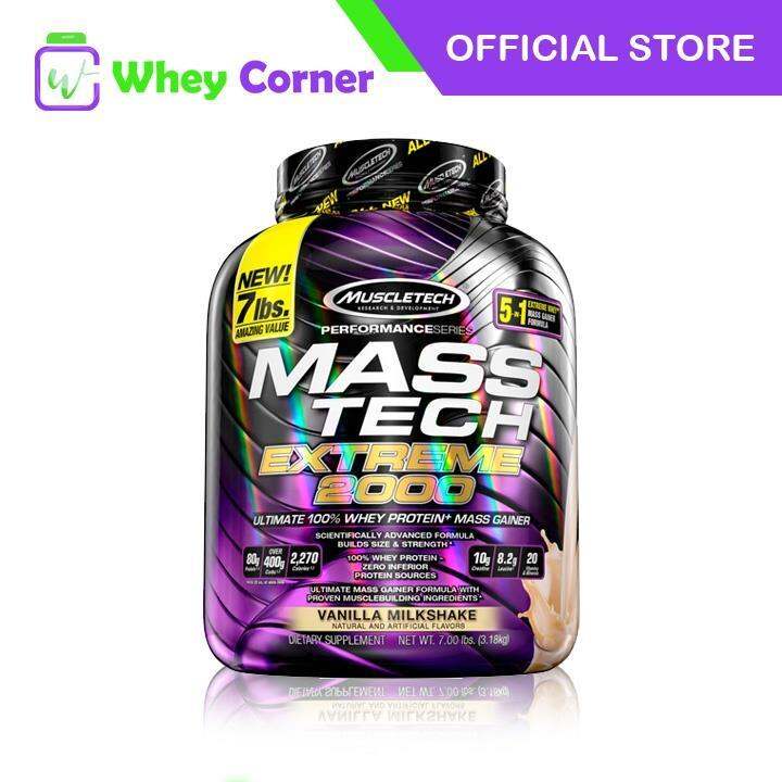 Old Model Muscletech Mass Tech Masstech Extreme 2000 7lbs - Ultimate ...