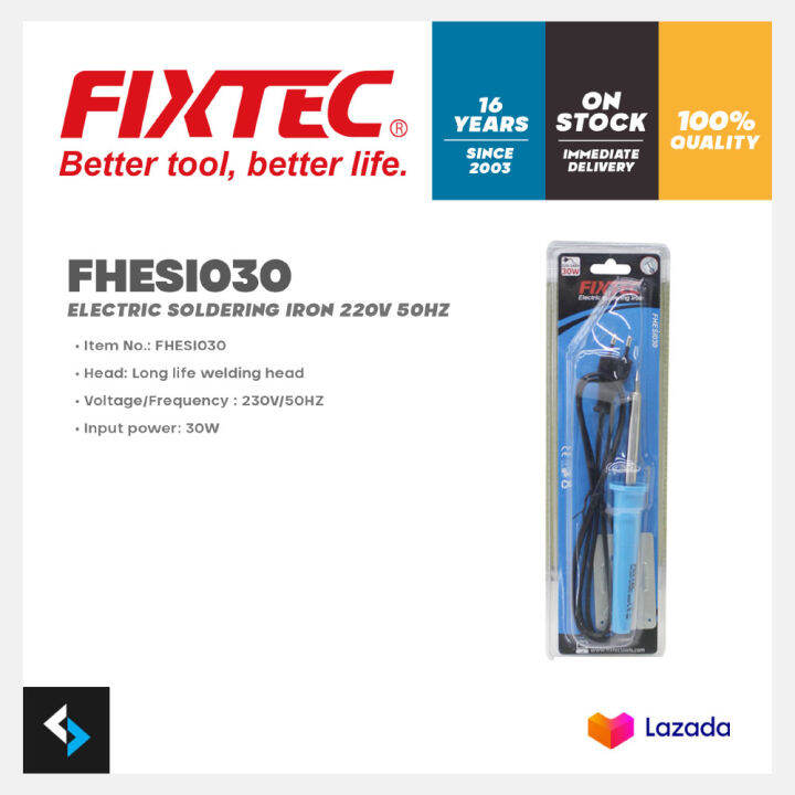 Fixtec Long Life Welding Head Electric Soldering Iron Gun (FHESI030) | Lazada PH
