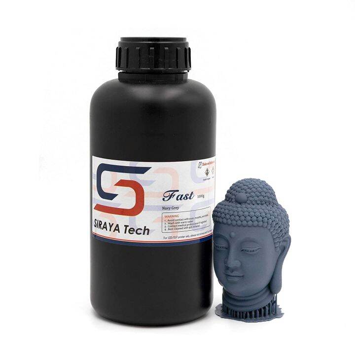 Siraya Tech ABS-Like Fast Navy Grey 405Nm UV-Curing Non-Brittle High Precision 3D Printing ...