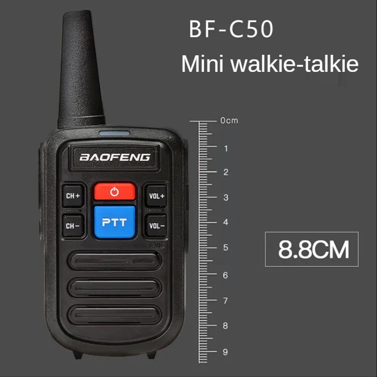 Lot BF-C50 Baofeng Walkie Talkie UHF 400-470Mhz 16Channel Portable Two ...