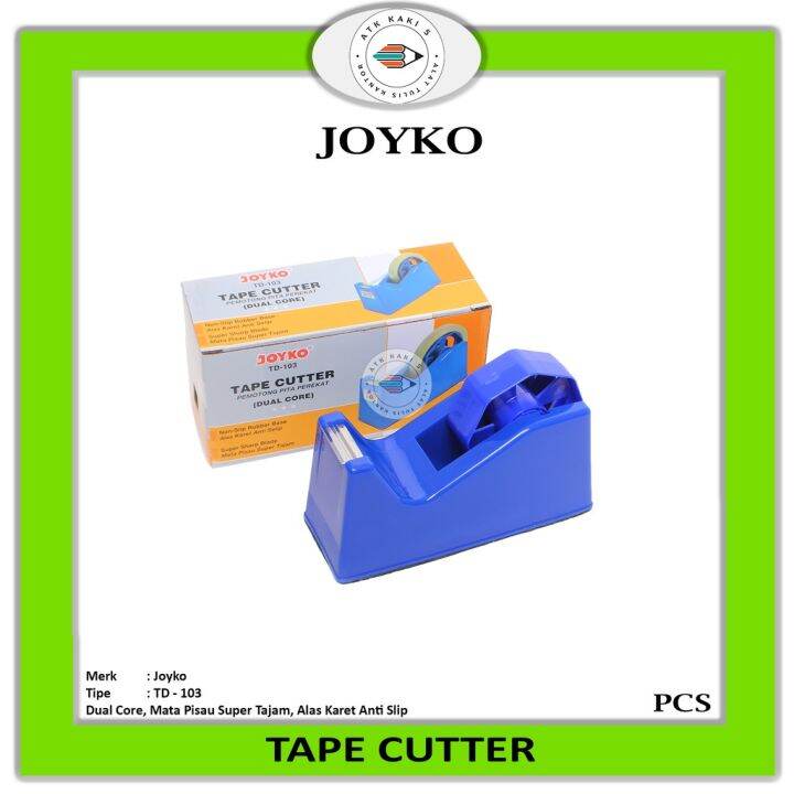 JOYKO - Pemotong Lakban Isolasi Pita Perekat Besar Tape Cutter TD103 ...