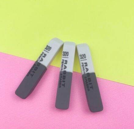 5 pieceDouble Tip Rabbit Rubber Eraser , SMALL SIZE #320 BIG SIZE #110 ...