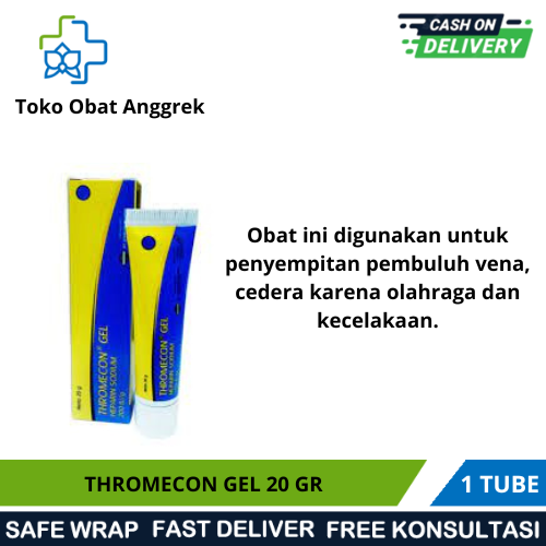 THROMECON GEL 20 GR / GEL PEREDA MEMAR PADA KULIT | Lazada Indonesia