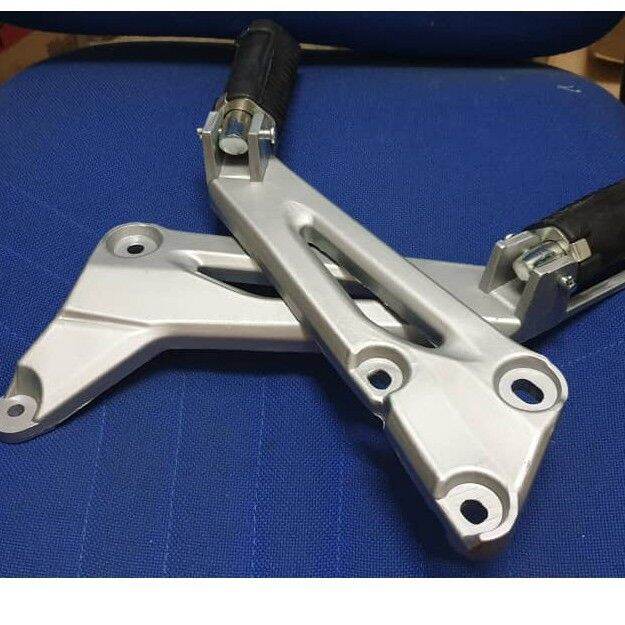 DEMAK EX 90 - REAR FOOT REST BRACKET SET (RIGHT + LEFT)(Kiri+Kanan ...