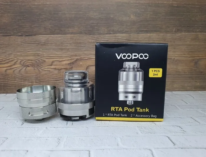 [Authentic] Voopoo RTA Pod Tank - Drag RTA Kit | Lazada Indonesia
