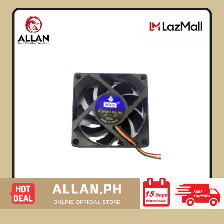 ALLAN AMD fan without heatsink DC BRUSHLESS FAN 12V Fan Pisonet/piso ...