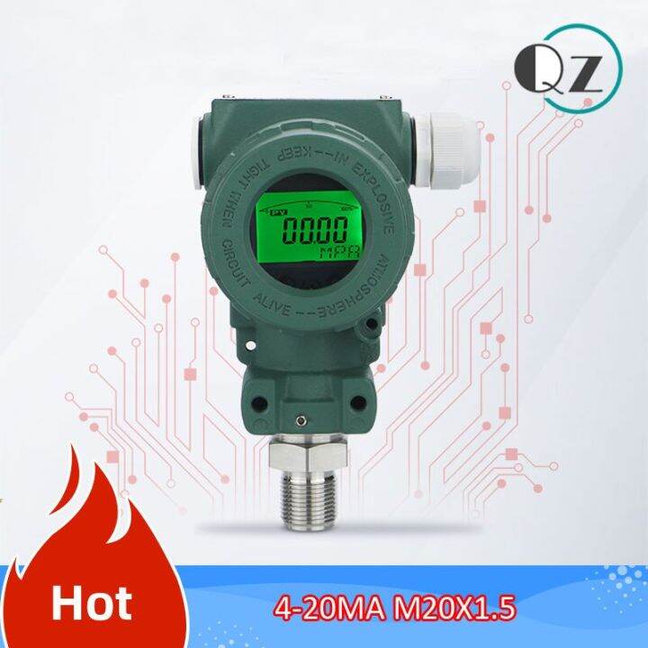 Smart 2088 Explosion-Proof Pressure Transmitter LCD Pressure Transmitter Oil Liquid Diffusion ...