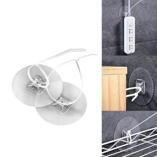 2SetPack Self Adhesive Cable Wire Base Holder, Cable Base Holder,Cable ...