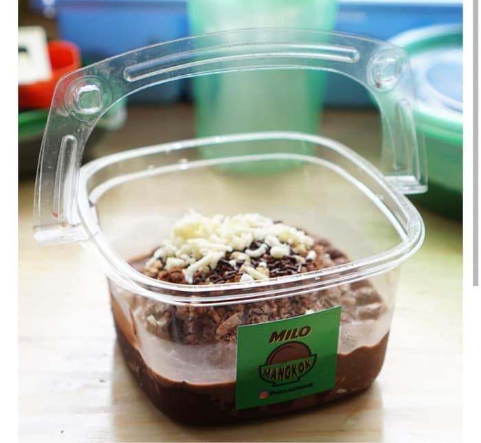 (Isi 50 pcs) Mika Es Kepal/Mika Keranjang/Cup Es/Mika Salad/Tray Snack/Tray Es Milo | Lazada ...