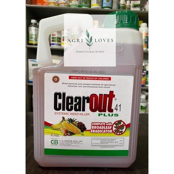 Clear Out 41 Plus (4 liters) | Lazada PH