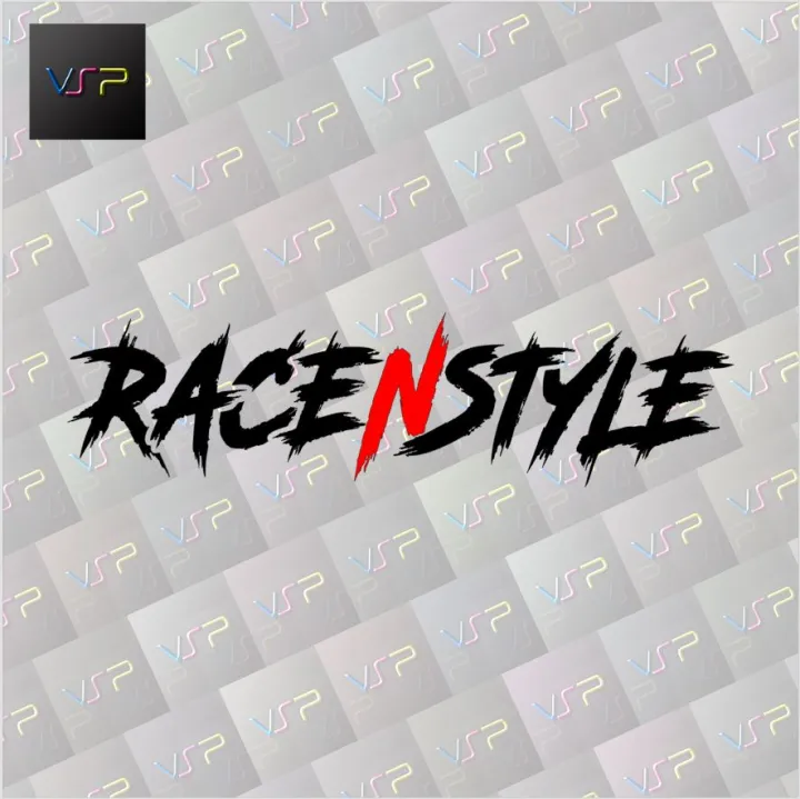 Car Motorcycke decal stickers "RACENSTYLE" | Lazada PH