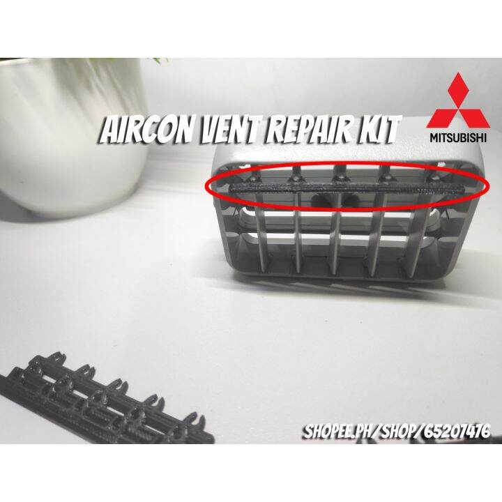 MITSUBISHI ADVENTURE CAR REAR CEILING AIRCON VENT REPAIR KIT ONLY ...