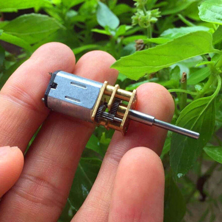 Dc 1.5v 3v 5v 6v 2000rpm Micro Mini N20 Full Metal Gearbox Gear Reducer ...