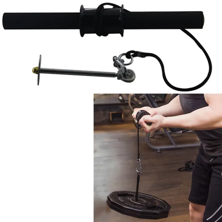 Workout Hand Grip Weight Lifting Anti Slip Exercise With Nylon Rope ...