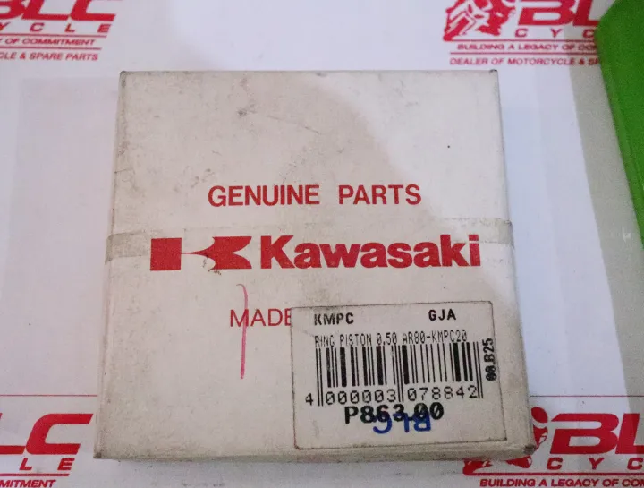 AR80 Piston Ring Set 0.50 (13025-1198) Kawasaki Genuine Parts | Lazada PH