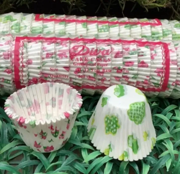 Kertas kue bolu kukus kertas kue cup cake case paper merek klasii ...