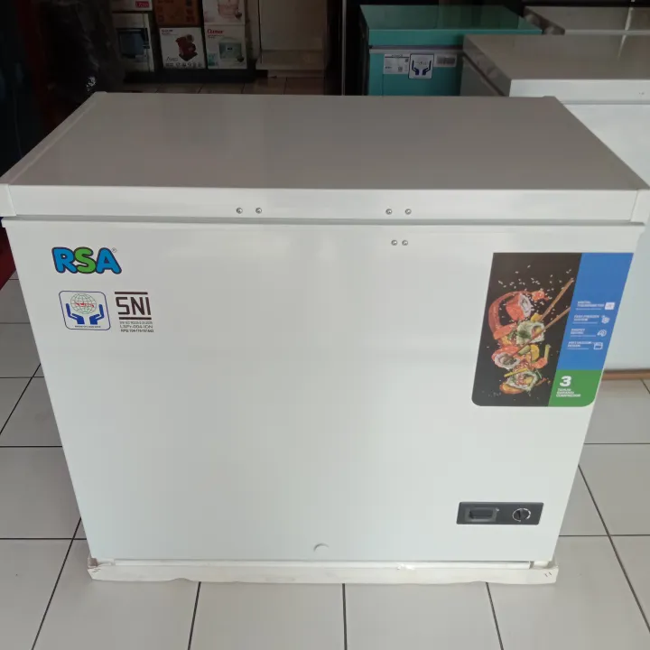 Box Chest Freezer 220 Liter / 200 Liter RSA Digital Thermometer CF220 ...