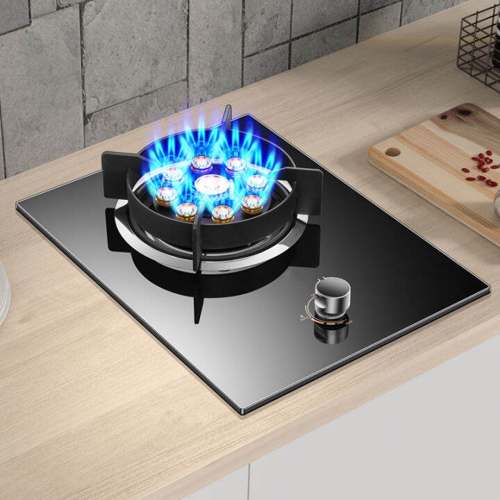 gas stove countertop and Embedded super kalan stand rack Tempered glass ...