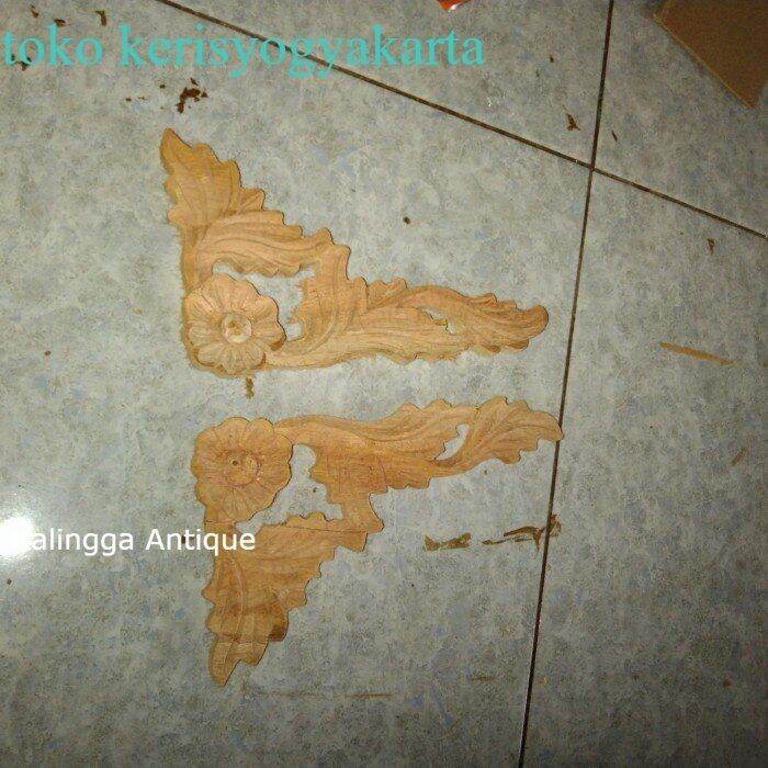 Terlaris Ukir tempel sudut kayu mahoni ornamen ukiran tiang paling ...