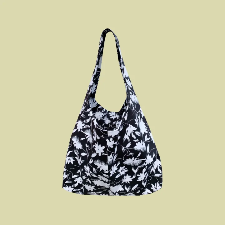 Himawari Baggu Raven Semi Bag | Lazada.co.th