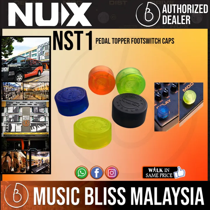 NUX NST1 Pedal Topper Footswitch Caps (NST-1 / NST 1) | Lazada