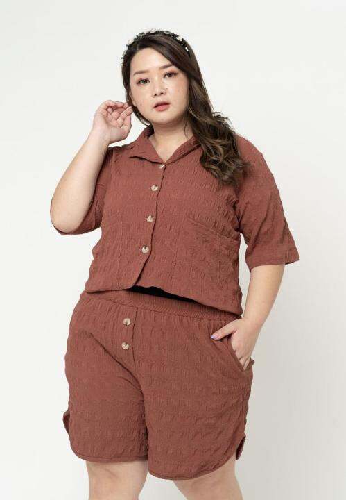 Xtramiles Plus Size Set Millie Brick | Lazada Indonesia