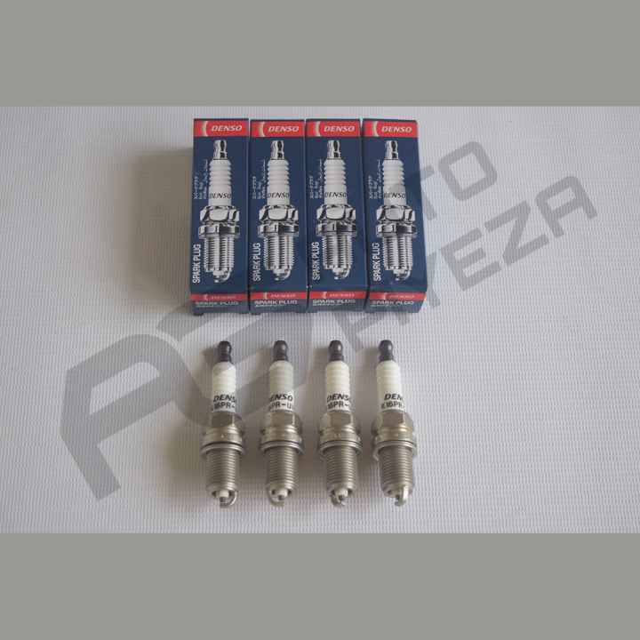Denso Spark Plug K16PR-U11 (set of 4 pcs) for Corolla, Altis, Vios ...