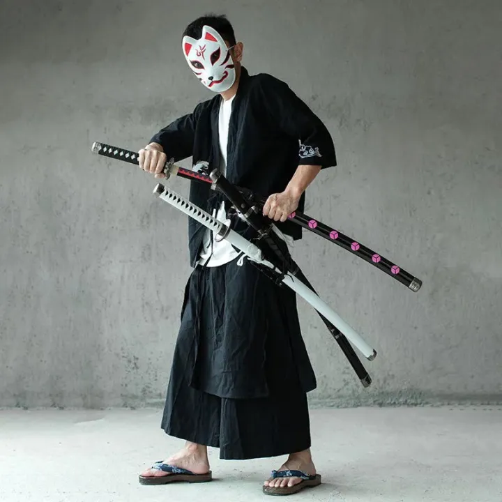 [Newly available] 100cm Demon Slayer Wooden Sword Wooden Sword samurai ...