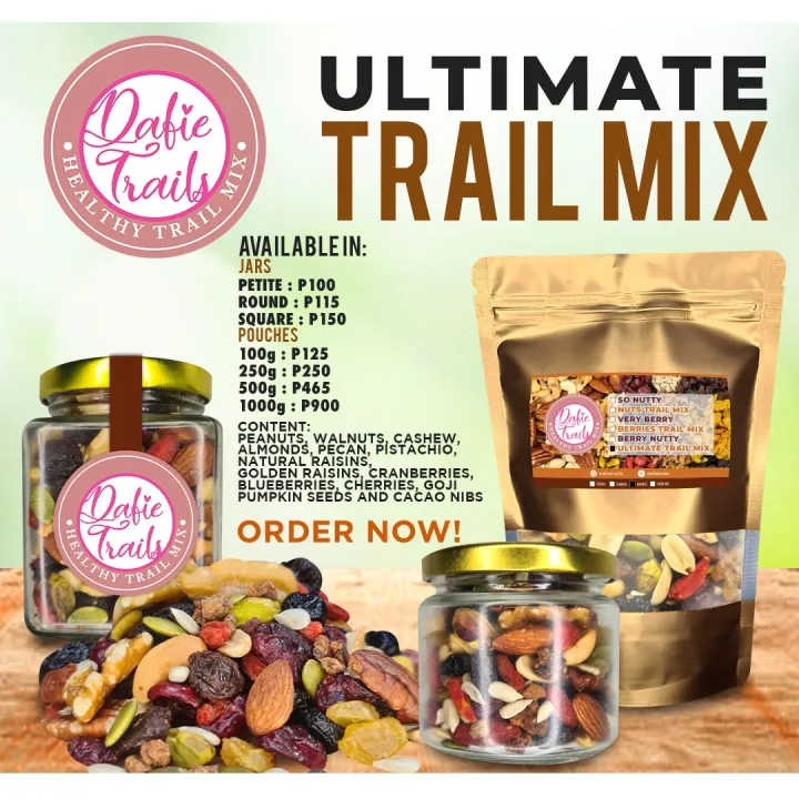 Dafie Trails - Ultimate Trail Mix - 1kg Pouch | Lazada PH