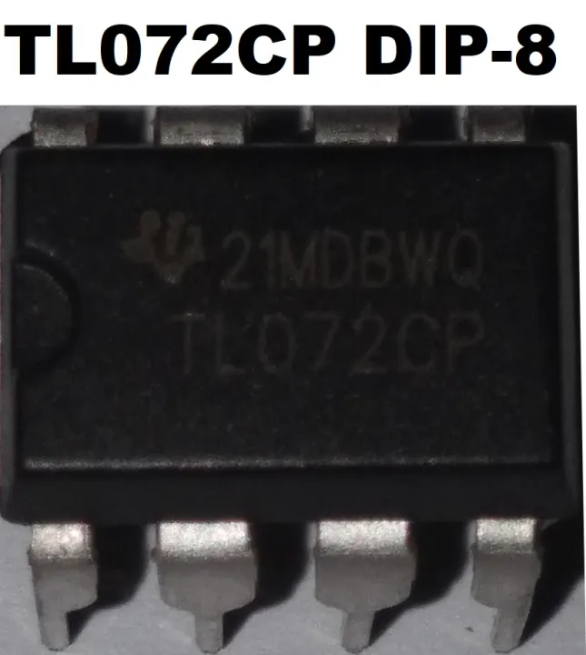 TL-072CP TL072CN TL072 DIP-8 Low noise JFET single operational amplifier IC | Lazada Indonesia