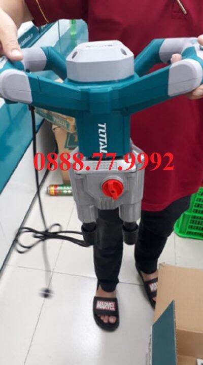 Máy trộn sơn TOTAL TD616006 Máy khuấy sơn công suất 1800W, đầu nhôm ...