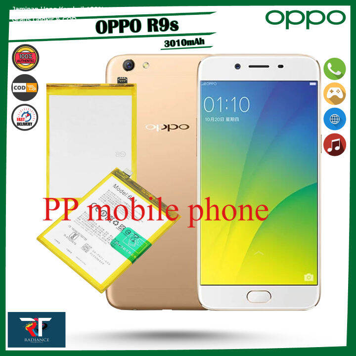 แบตเตอรี่ OPPO R9s Battery ( 100% Original ) | Model: BLP621 มีประกัน 6 เดือน | Lazada.co.th
