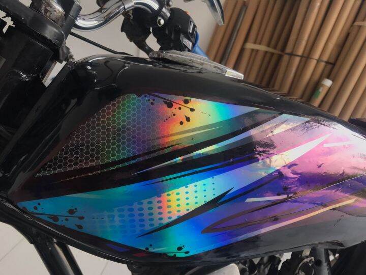 STIKER MOTOR GL HOLOGRAM / STICKER HOLOGRAM GL PRO | Lazada Indonesia