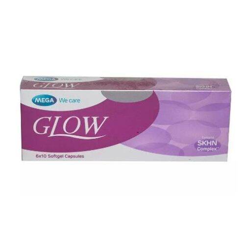 MEGA GLOW SET G 3X60'S คอลลาเจน เมก้า วีแคร์ โกล์ว 60แคปซูล | Lazada.co.th
