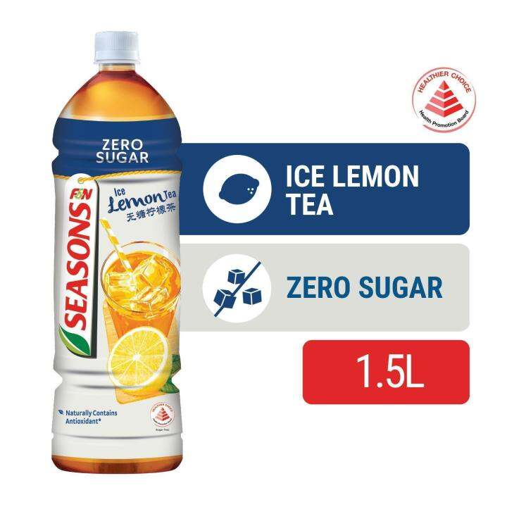 F&N Seasons Ice Lemon Tea Zero Sugar 1.5L | Lazada Singapore