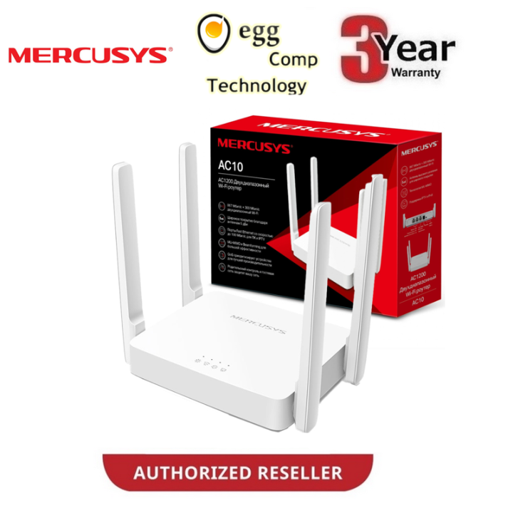 MERCUSYS AC10 AC1200 Wireless Dual Band Router POWER BY TP-LINK | Lazada